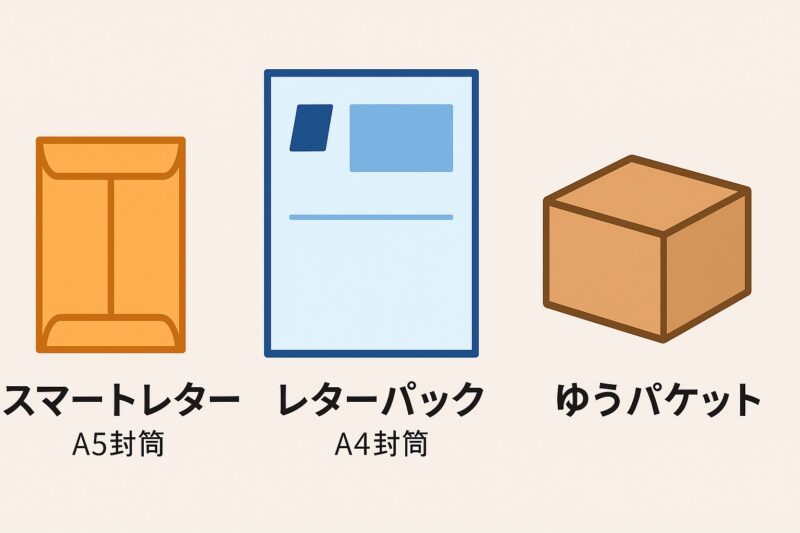 【最新版】レターパック・スマートレター・ゆうパケットの料金と使い分けを完全ガイド｜えりの知恵ノート