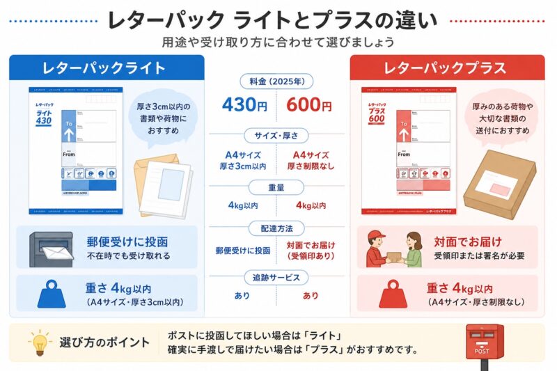 レターパックはどのコンビニで買える？買い方・料金・発送方法まとめ【2026年版】｜えりの知恵ノート