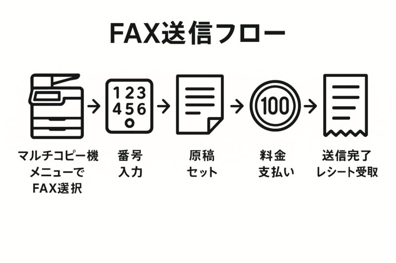 コンビニでFAXを送る方法｜料金・手順・利用シーンを徹底解説｜えりの知恵ノート